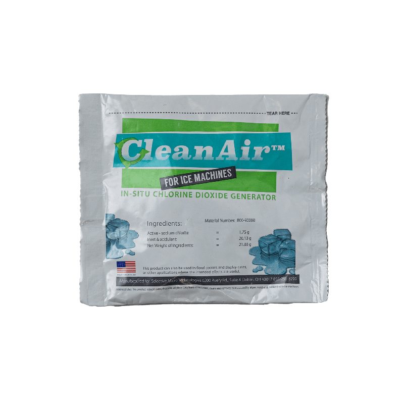 Ice Machine Disinfectant - PureFX CleanAir® ClO2 Packet | Jensen Chemical